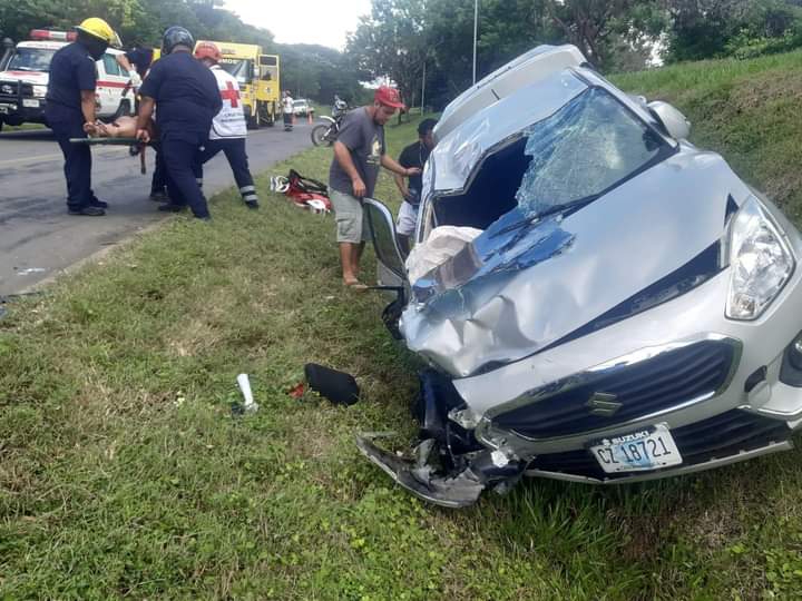 11 Lesionados En Accidente De Tránsito En Carreteta Hacia La Boquita